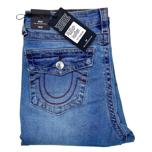 True Religion | Jeans | True Religion Womens Halle Flap Pocket High ...
